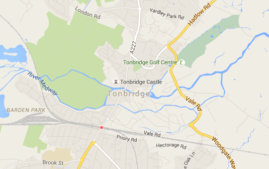 Tonbridge_Map | The Brighton Bathroom Company